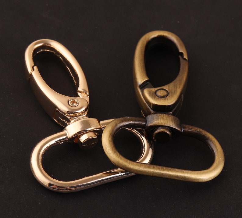Metal Swivel Snap Hooks Swivel Hook Swivel Clasp Lobster - Etsy
