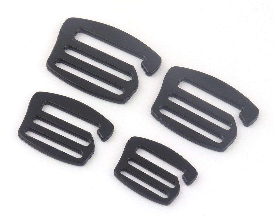 25-38mm Black Metal Strap Slide G Hook Bra Adjustable Hook Swimwear ...