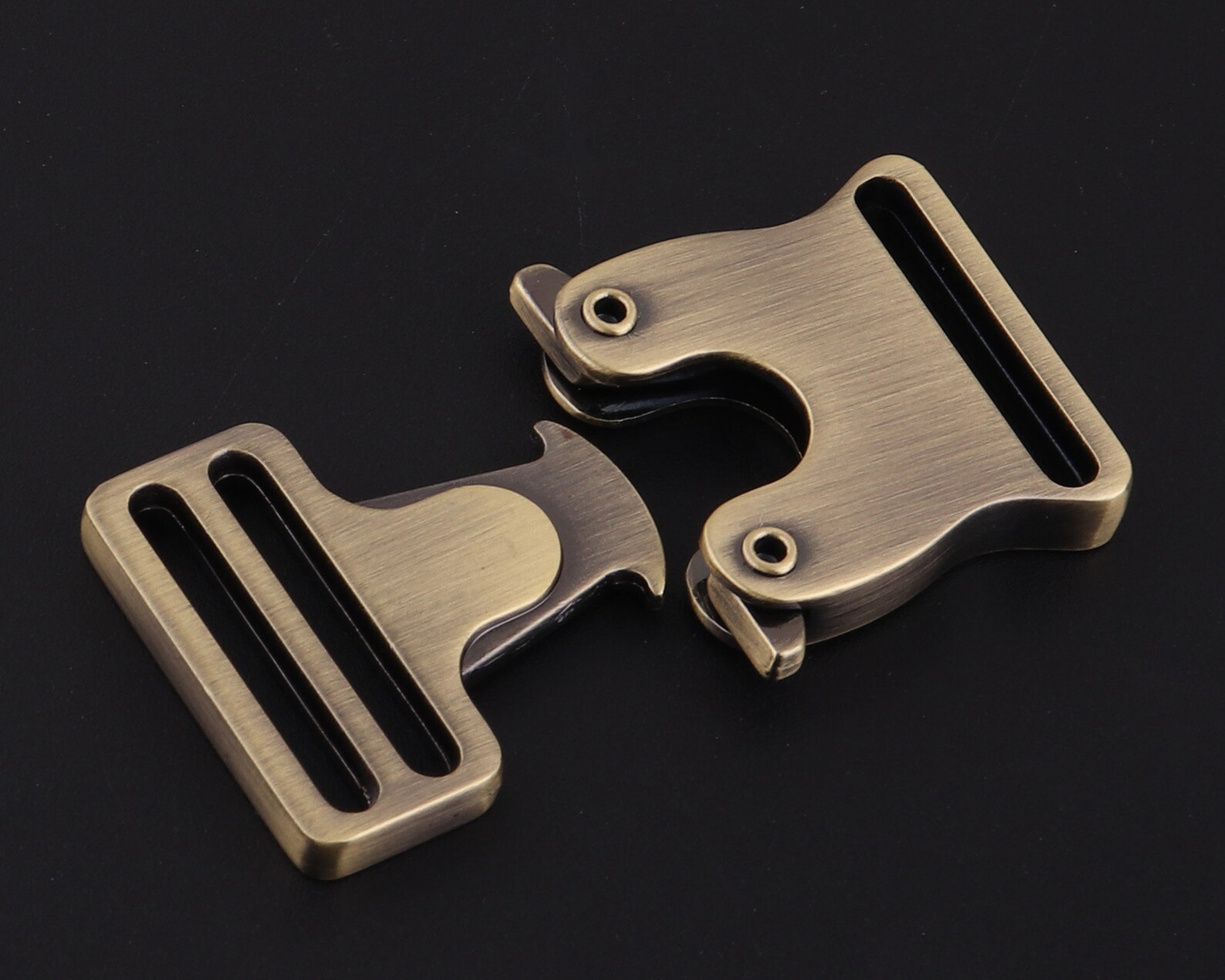 25mm Bronze metal Release BuckleDog Collar Hardware adjuster | Etsy