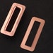 40mm Rose Gold Eyelet Light Rectangle Square Grommet Eyelets - Etsy