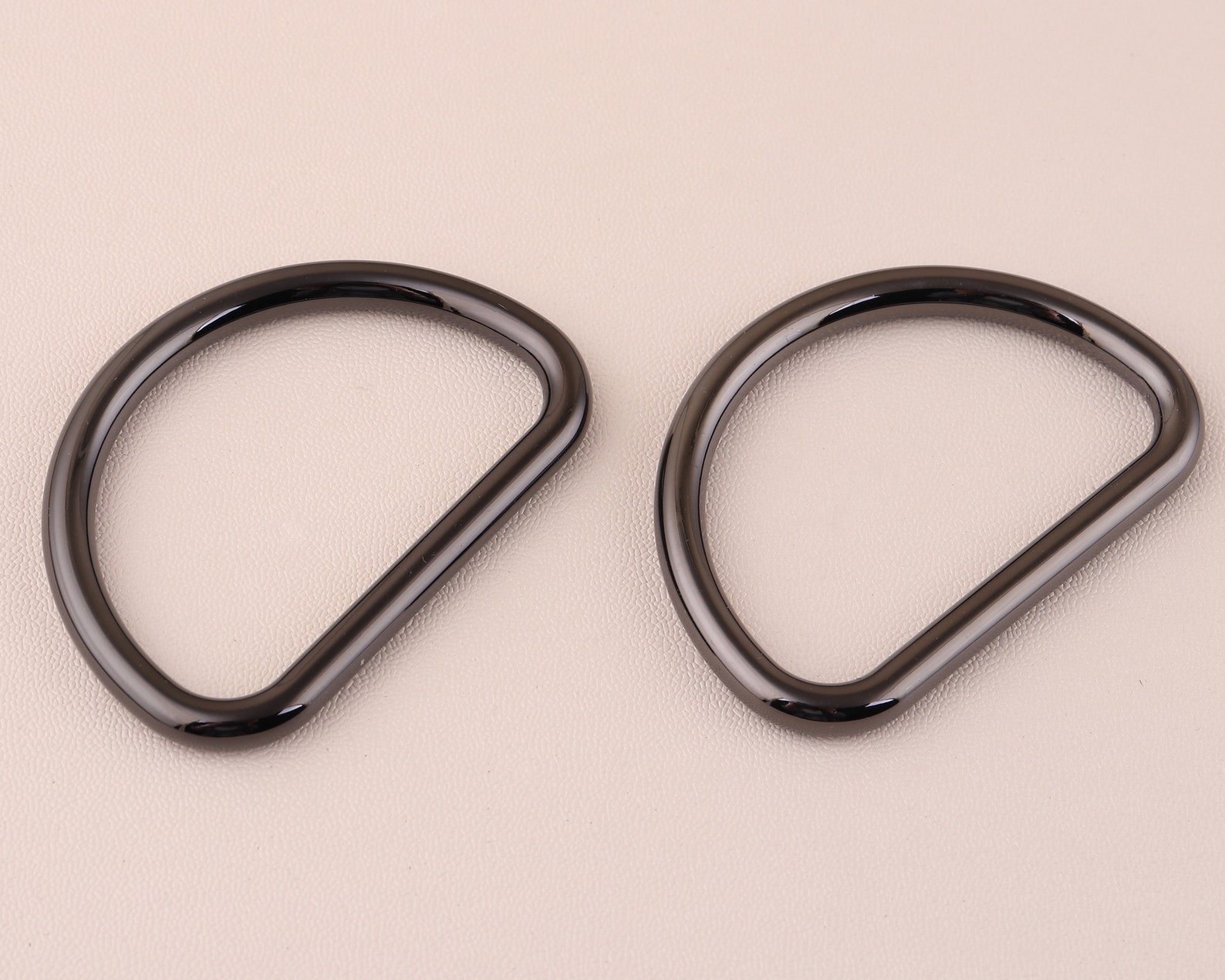 2inch50mmgunmetal D Ring Leash Seamless D Loop D Ring buckle | Etsy