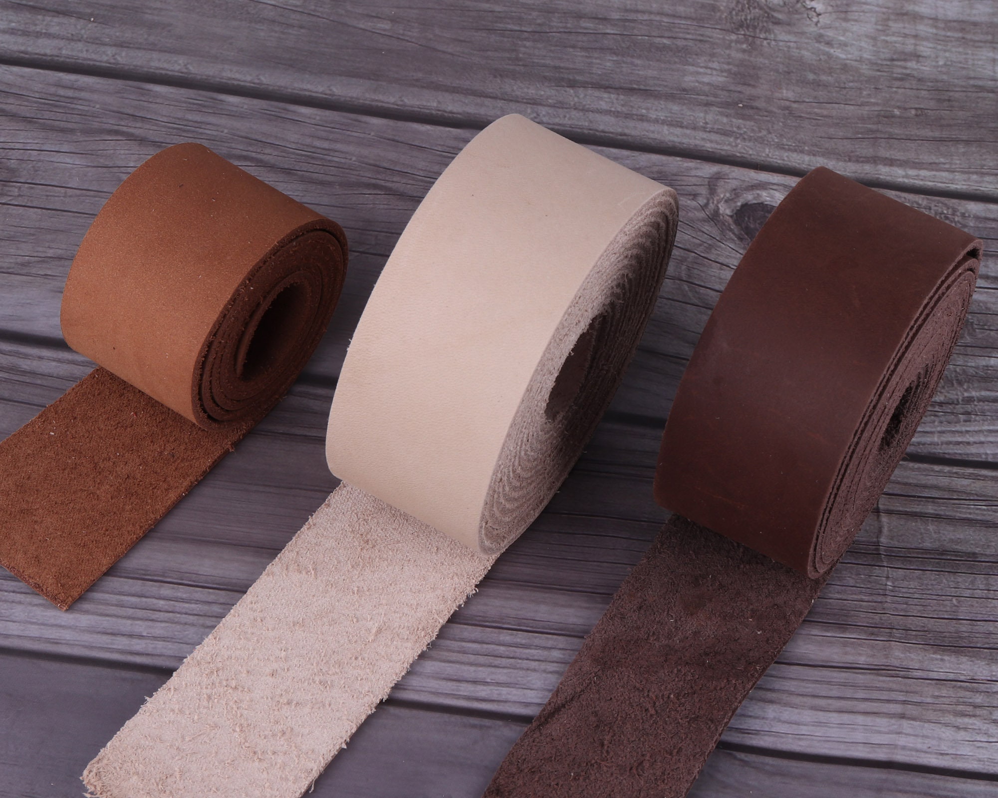 1 1/2 inch38mmGenuine leather stripleather | Etsy