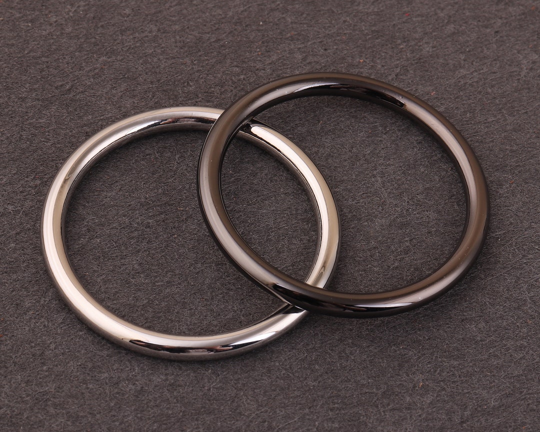 40mm Metal O Rings Purse Ring Round Rings Silver O Ring Gunmetal O Ring ...