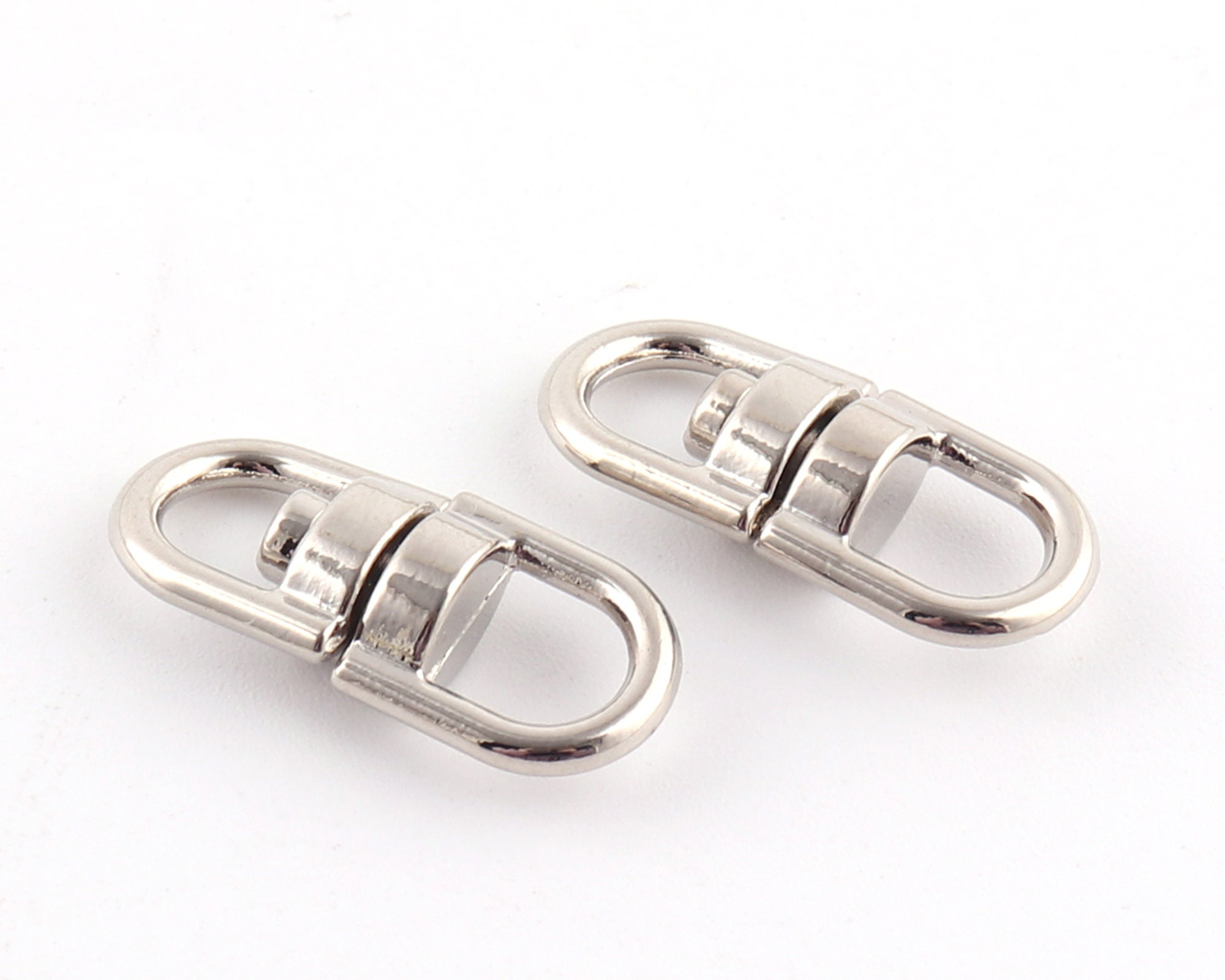 20 mm Swivel Connector Double Loops Swivel Clasps-swivel hooks | Etsy