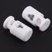 215 Mm White Elastic Cord Toggle Cord Lock Stopper Cord Toggle Lock ...