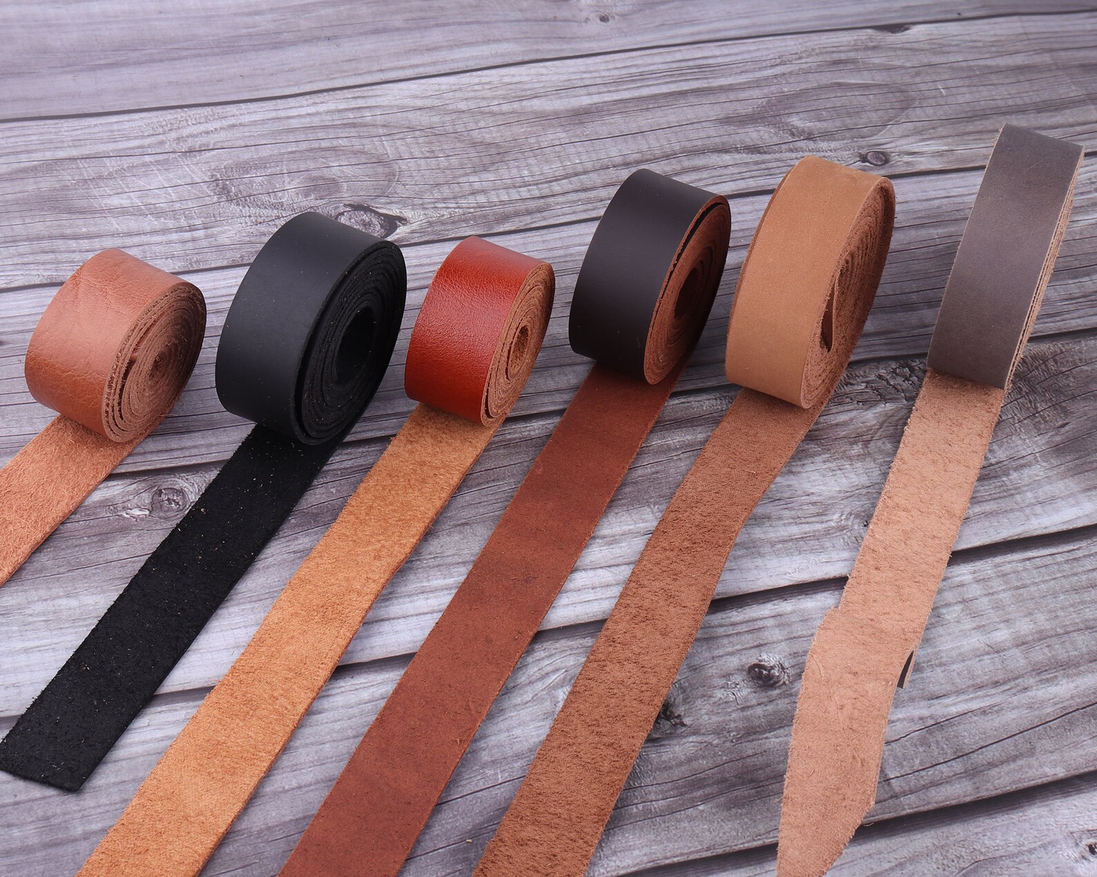 1 Genuine Leather Strap-long Leather Stripbelt - Etsy