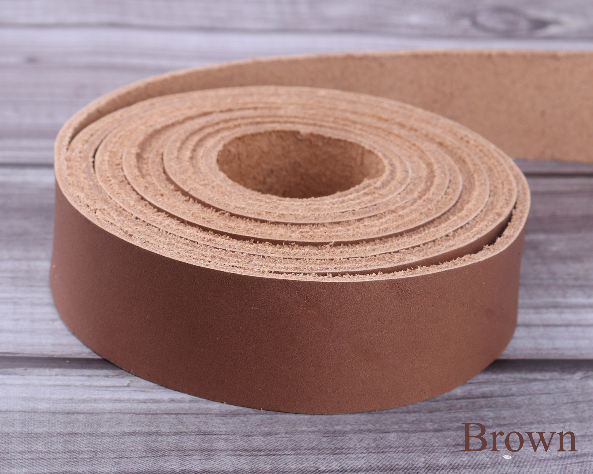 Natural Leather Straps 1inch Wide-long Leather Strip,belt Diy,purse ...