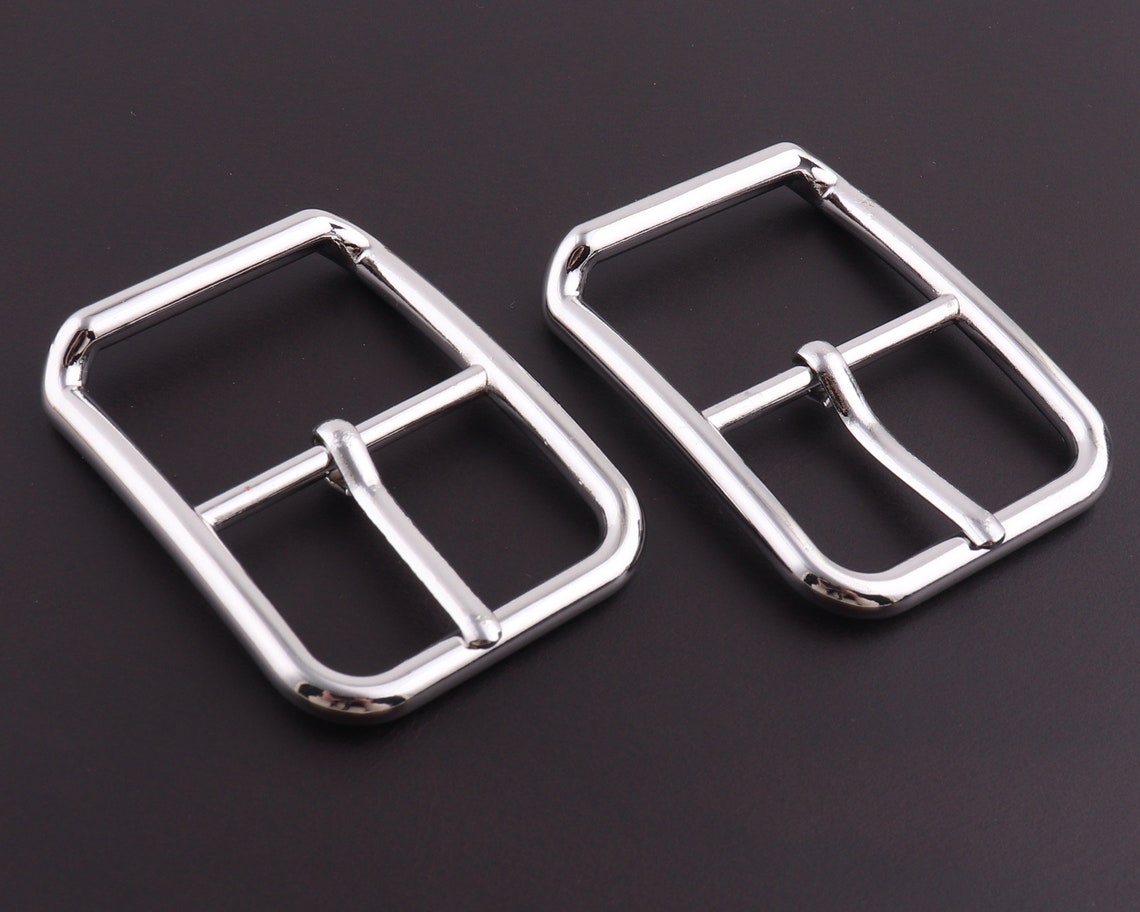 35mm Large Silver Strap Buckle Fasteners Belt Buckle Square | Etsy