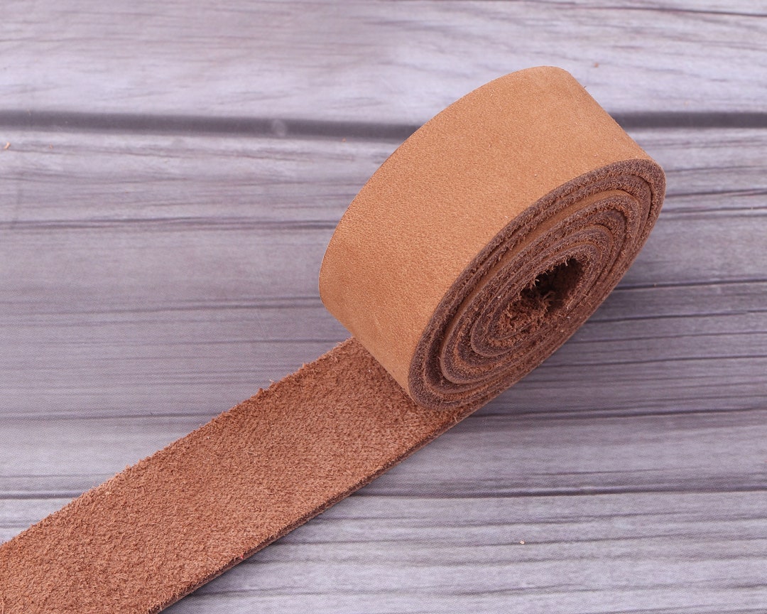 3/4 Inch Brown Natural Leather Straps-long Leather Strip,purse Straps ...