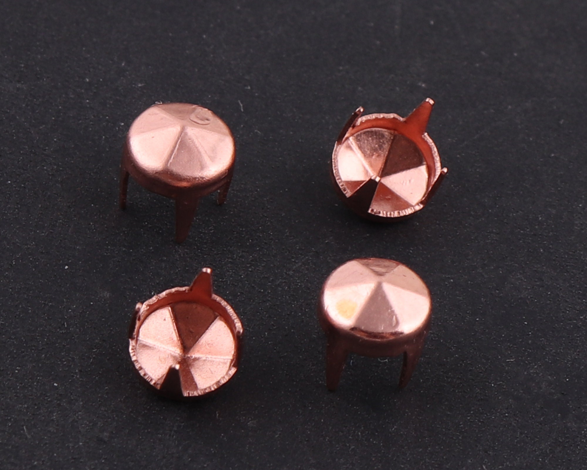 9mm and 5mm Punk Studs Rivets DIY Craft Spikes Spots Metal | Etsy