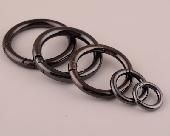 Gunmetal O-rings Spring Gate Ring Round Gate Ring Spring Ring | Etsy