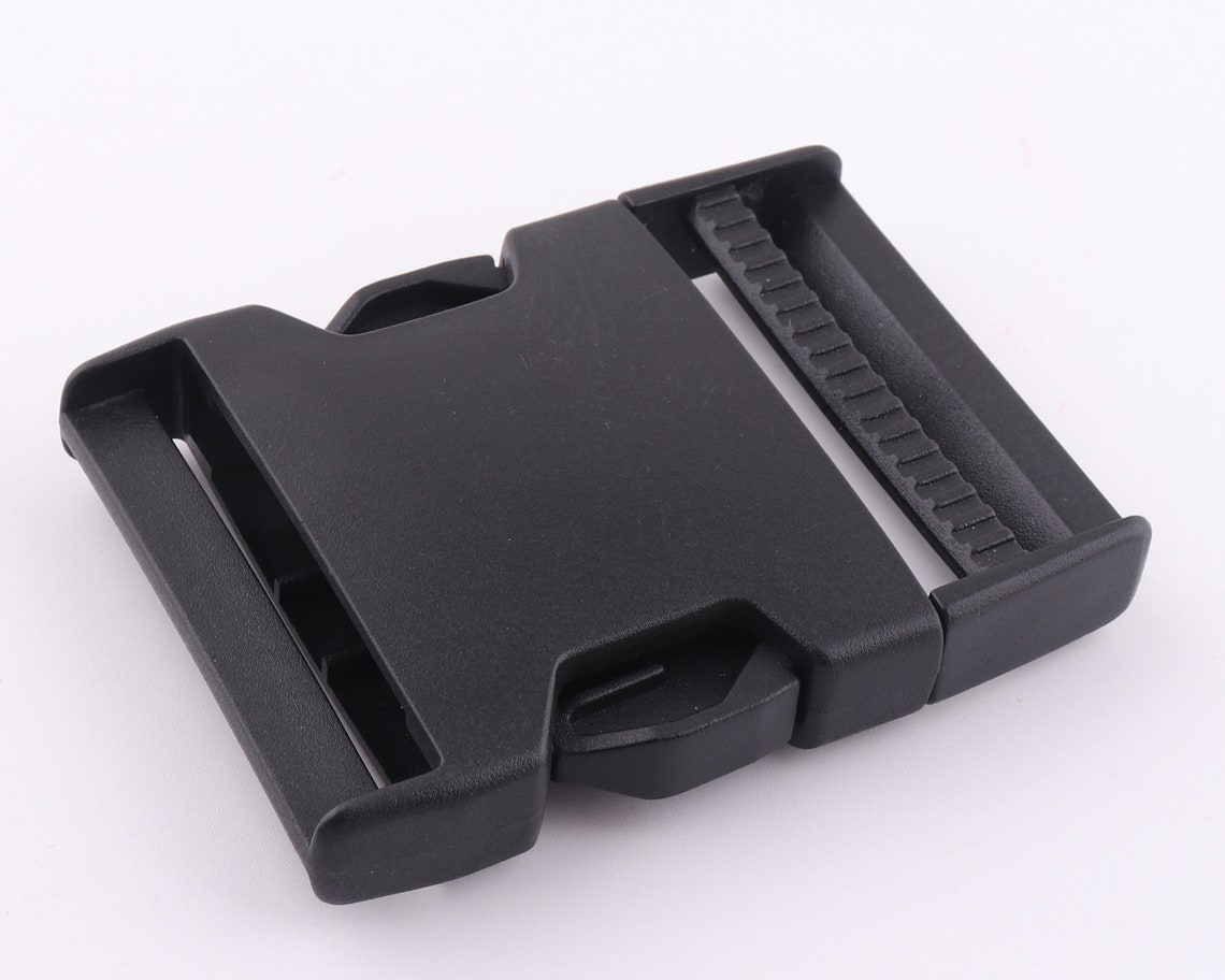 2 Inch Black Plastic Buckles With Side Releasestealth Warrior - Etsy