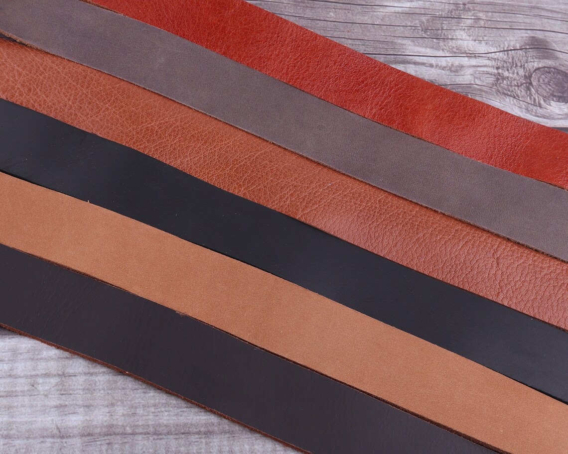 1 Genuine Leather Strap-Long Leather StripBelt | Etsy