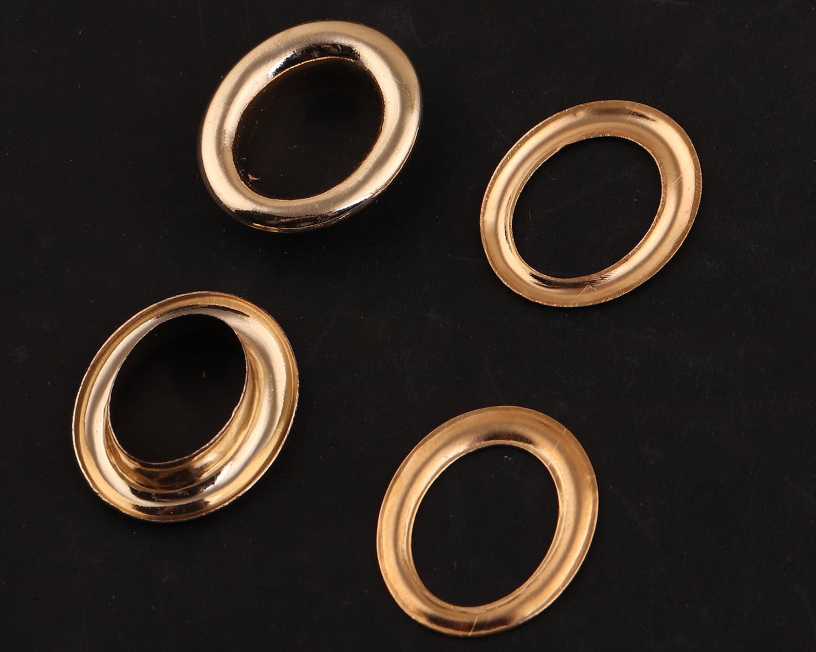 20set 15mm Silver Gold Grommets Eyelets With Washers Oval Eyelets ...