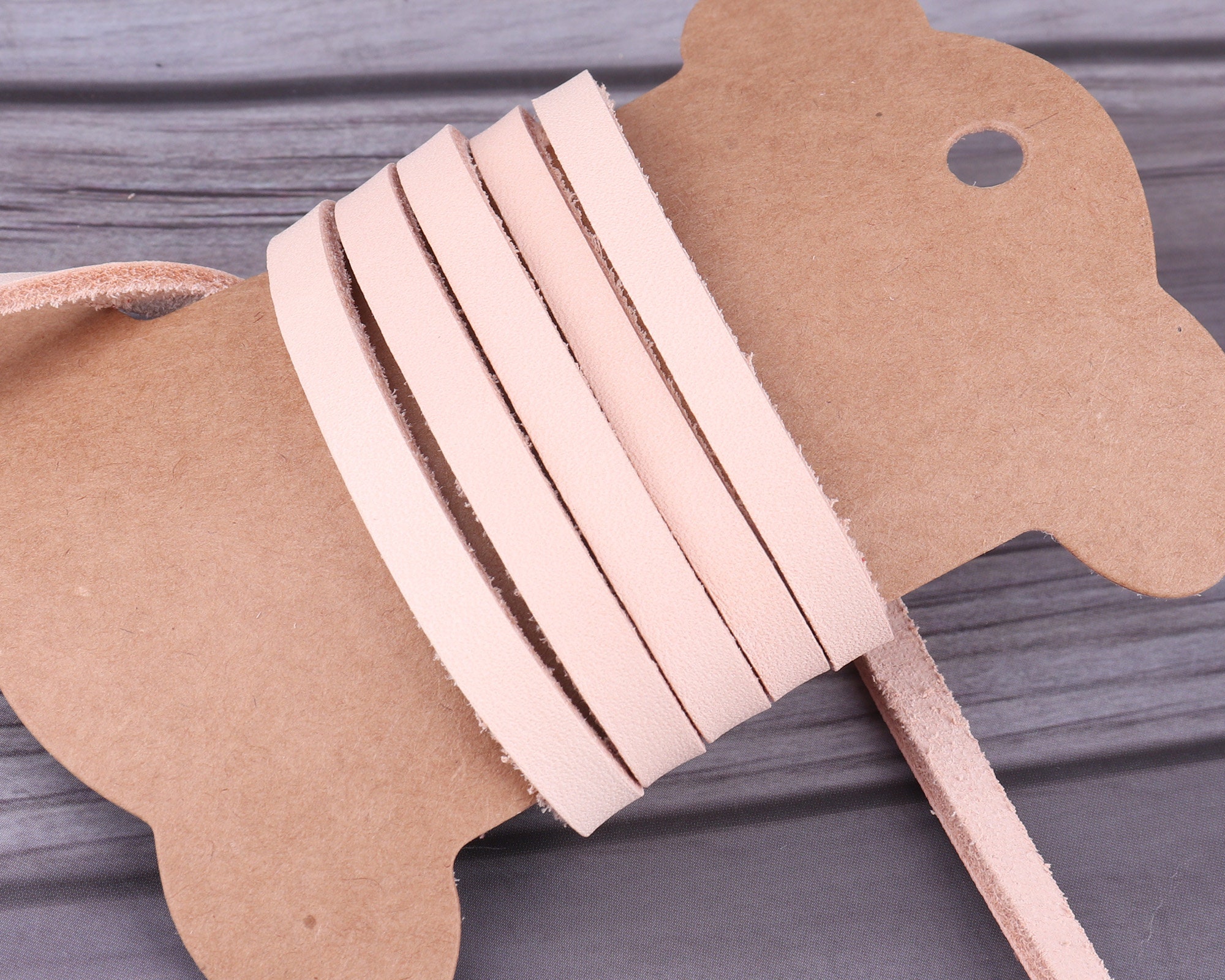 5-10 Mm Genuine Leather Lace,flat Leather Cord,long Leather Strips ...