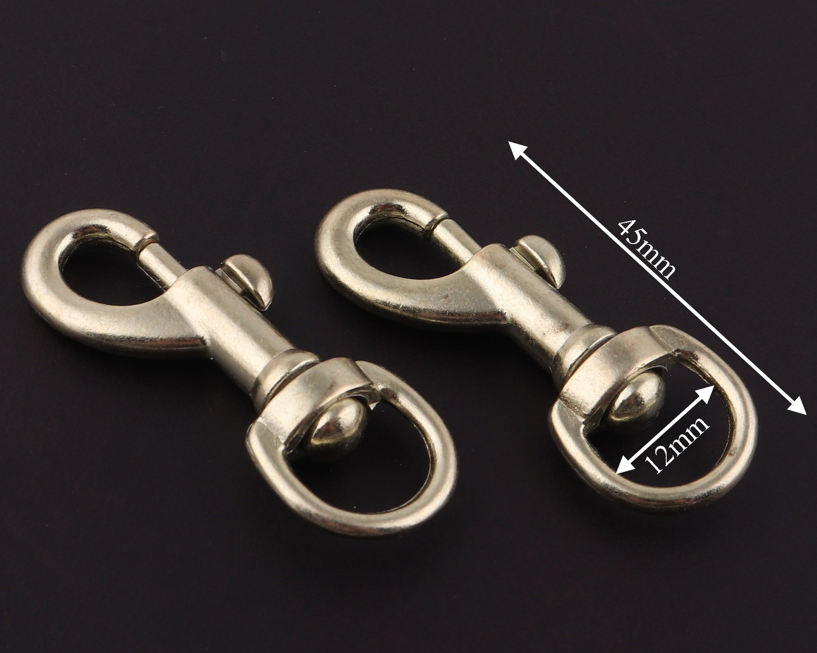 Bronze Swivel Trigger Clip Swivel Spring Hooks Snap Hook1245 | Etsy