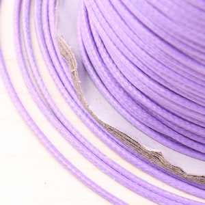Environmental Korean Cord Wax Cord,1.5mm Purple Waxed String,multi ...