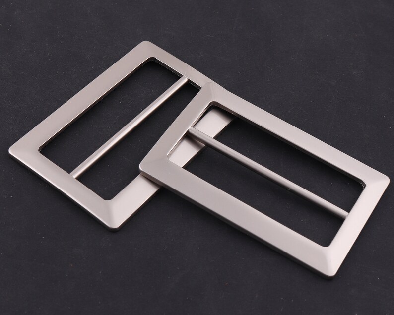 2inch49 Mmsilver Flat Metal Slide Buckle Triglide Strap - Etsy
