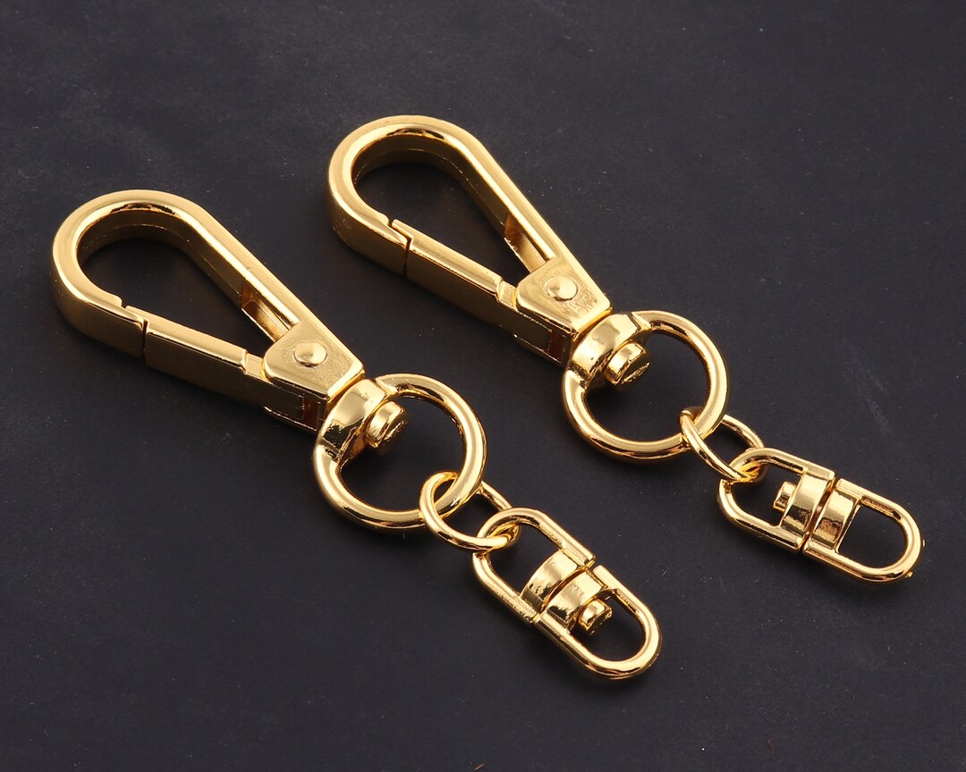 11*69 Mm Gold Swivel Clips With Clasp,snap Hook Swivels,key Chain ...