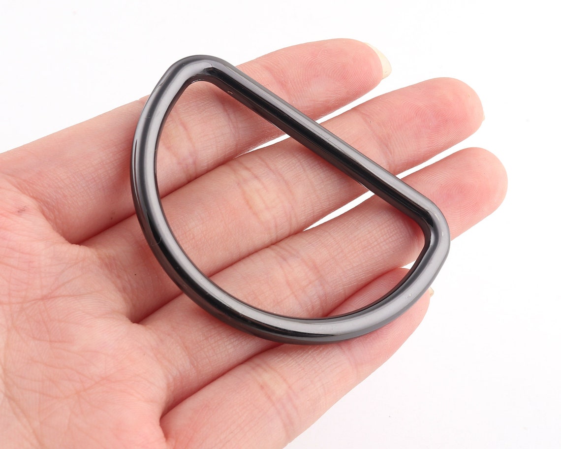 Metal D Rings 45 Mm Strap Ring Purse Rings Flat Connector Rings D ...