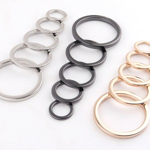19-50mm Silver/gold/gunmetal Metal O Ring Round Ring Purse Ring Metal ...