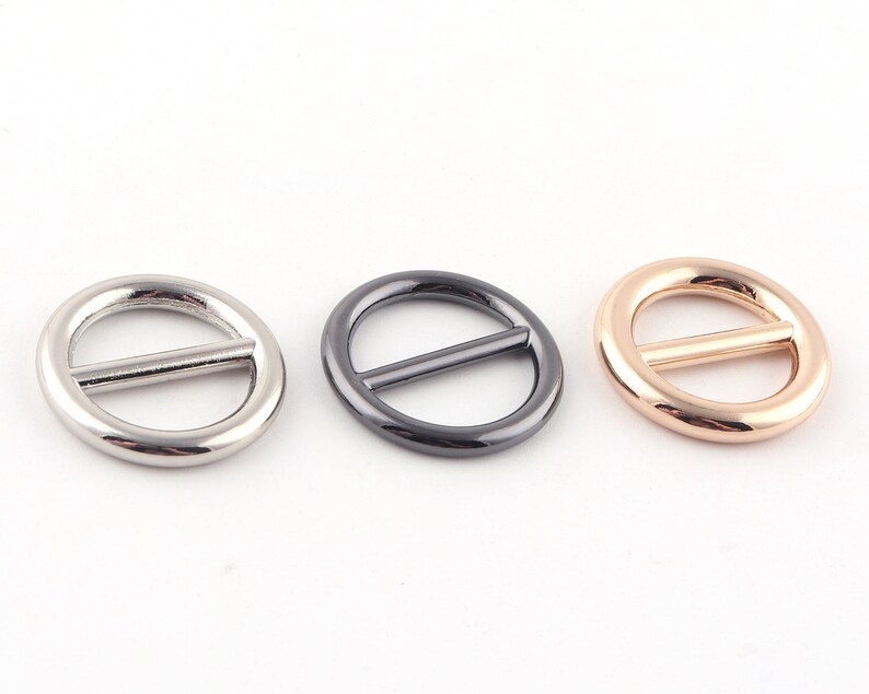 14mm Adjuster Buckle Metal Slide Belt Buckle Round Strap | Etsy