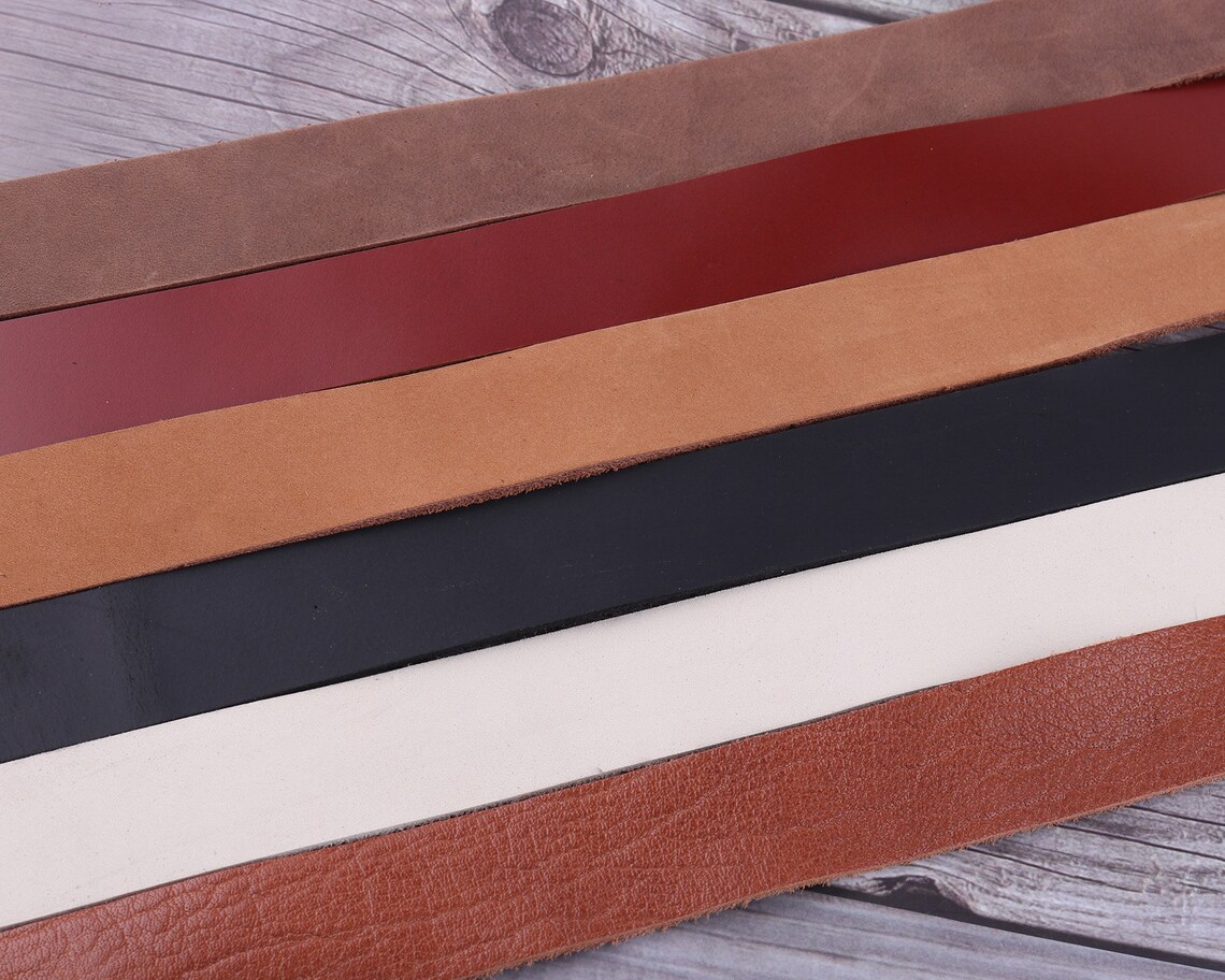 1inch Wide Genuine Leather Straplong Leather - Etsy
