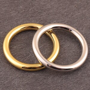 Metal O Rings 1 Inch Purse Ring Round Rings Gold O Ring Gunmetal O Ring ...