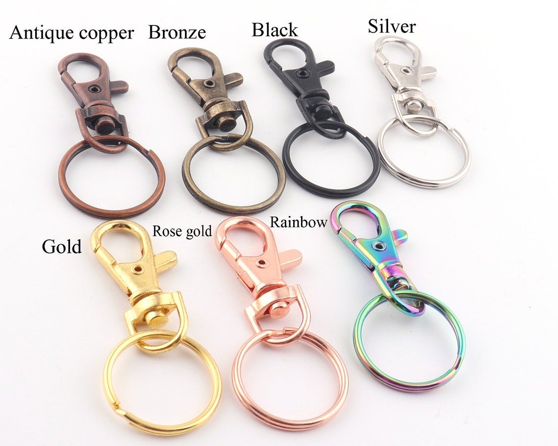 Swivel Clasp Clipkeychain Claspkey Clipslobster Claspsnap - Etsy
