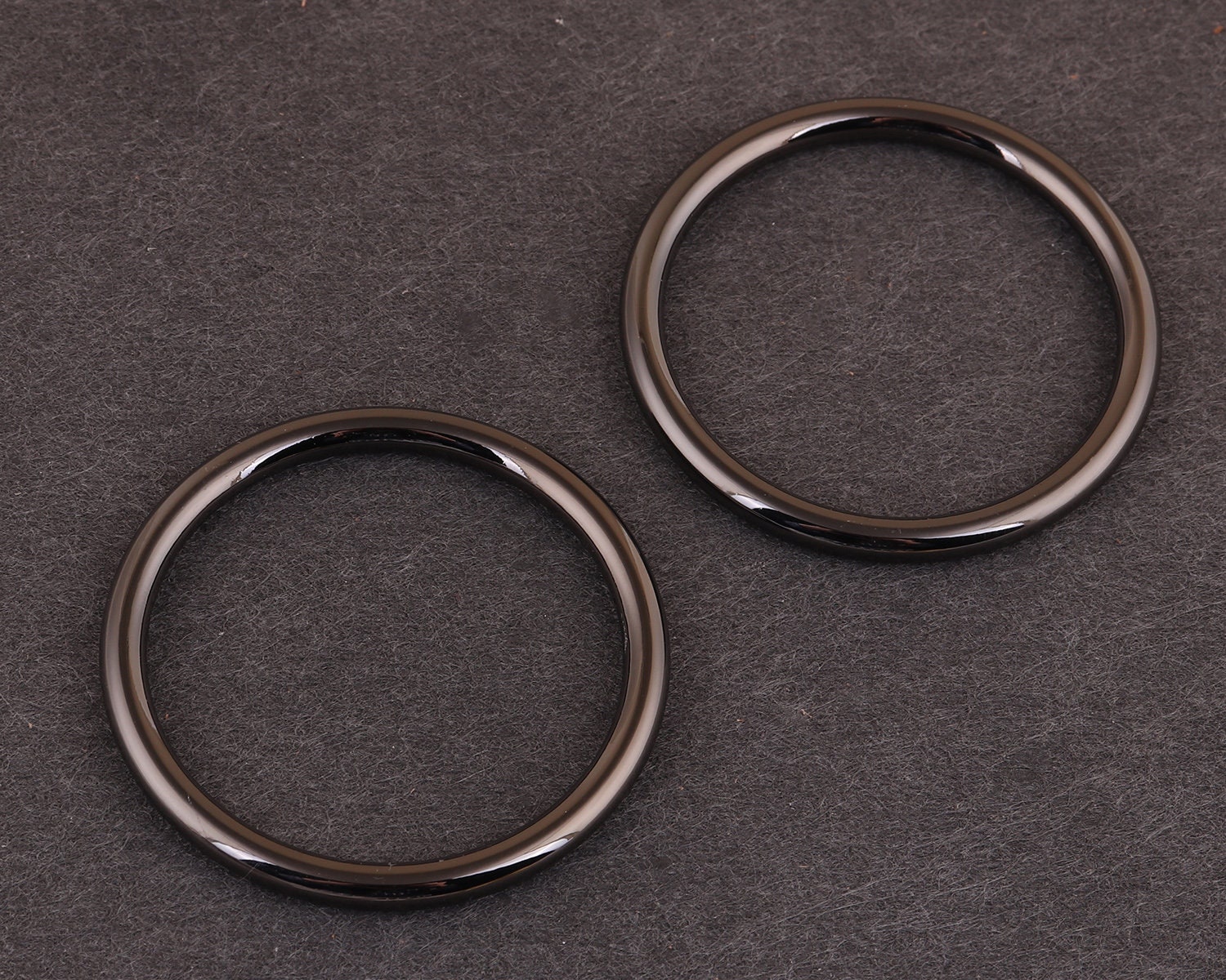 Metal O rings 39mm Purse ring Round rings Gold O ring Gunmetal | Etsy