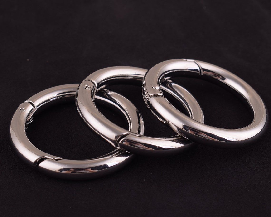 1inch 25mmo Ring Spring Gate Ring Metal O Rings Spring Ring | Etsy