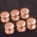 Long Post Double Cap Rivets,50 Sets 1212mm Rose Gold Copper Rivets ...