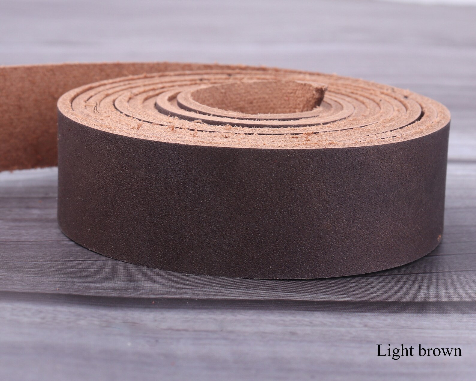 3/4 Wide Natural Leather Blank Strip Strap-flat Leather Straps for Belt ...