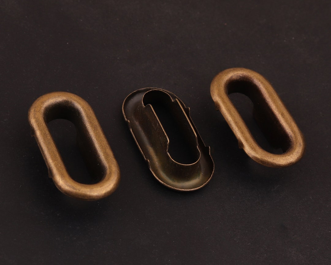 50set 19mm Oval Ring Eyelet Grommet-bronze Grommet Eyelets for Sewing ...