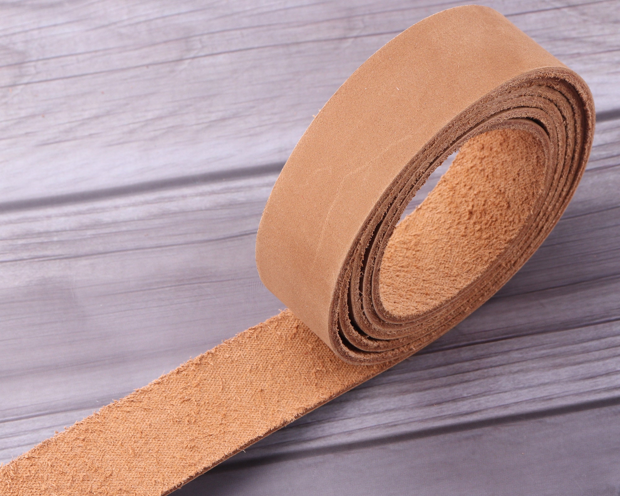 1 inch wide Natural Leather Blank Strip Strap-Flat Leather | Etsy