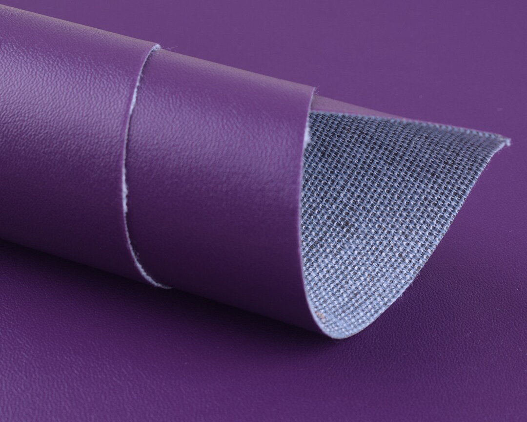 A 4(8*12")dark Purple Faux Leather Sheets,softy Artificial Leather ...