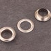 30sets Silver Large Round Eyelets With Washer 10 Mm Round Grommet ...