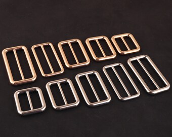 3/8 Adjustable Slide Buckle Nickel SLIDE BUCKLE - Etsy