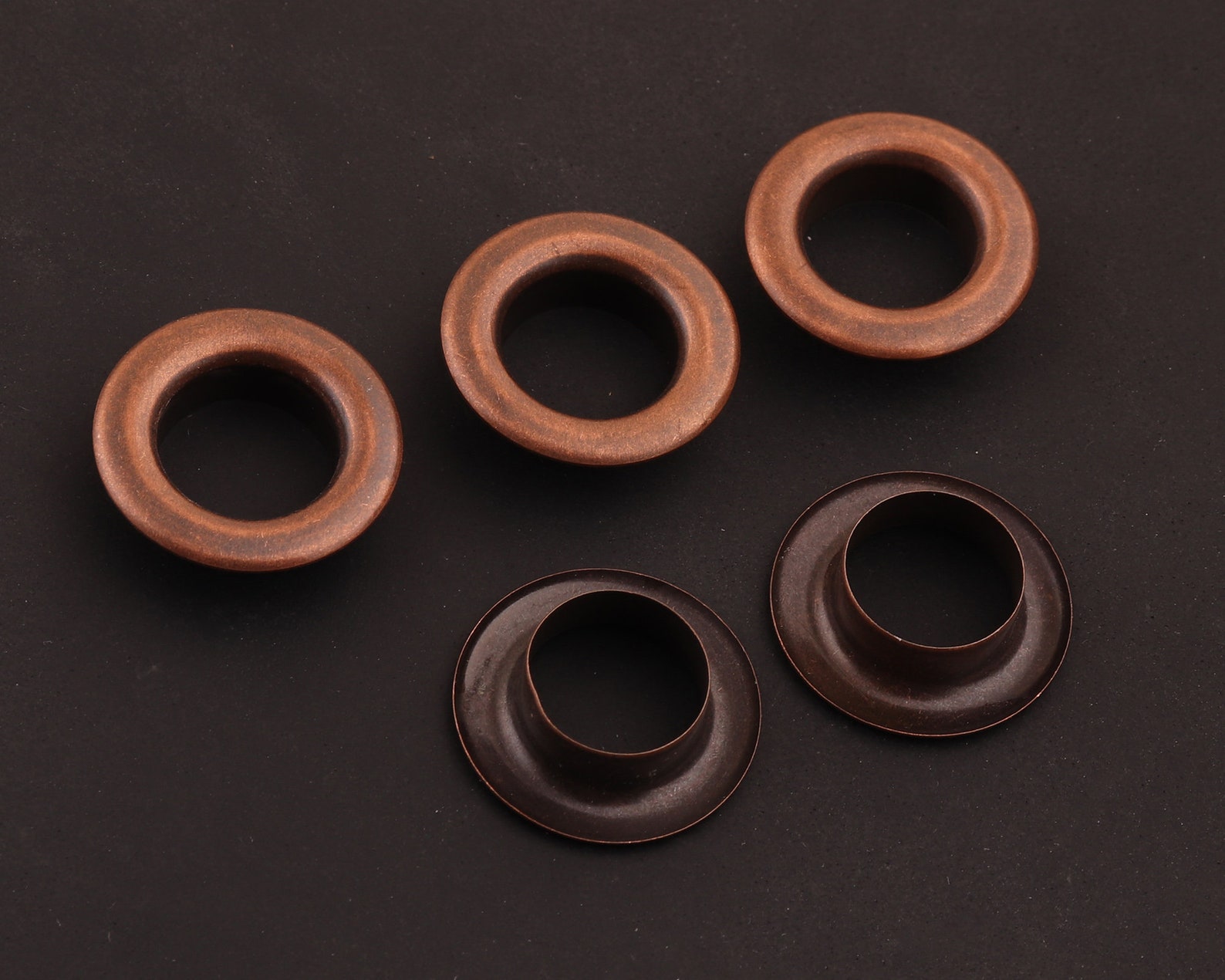 30sets Large Round Eyelets With Washer 12 Mm Bronze and - Etsy