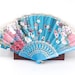Pink Hand Fans,wedding Fans Party Favor Floral Flower Fans Folding Fans ...