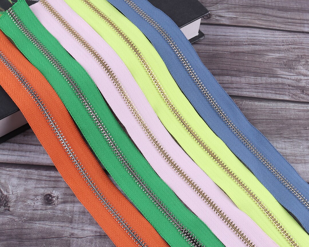 6*32mm Zipper Taper,metal Teeth Zipper by the Yard,high Quality Copper ...