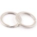 125 Mmround Flat Split Rings Key Rings - Etsy