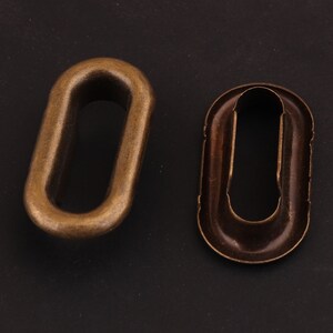 50set 19mm Oval Ring Eyelet Grommet-Bronze Grommet Eyelets for | Etsy