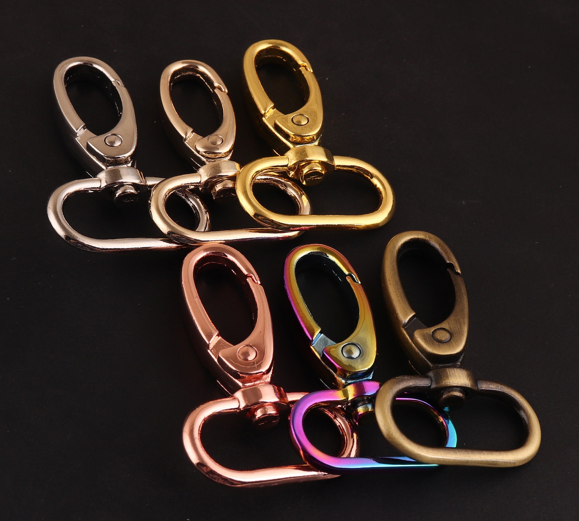 Metal Swivel Snap Hooks Swivel Hook Swivel Clasp Lobster - Etsy