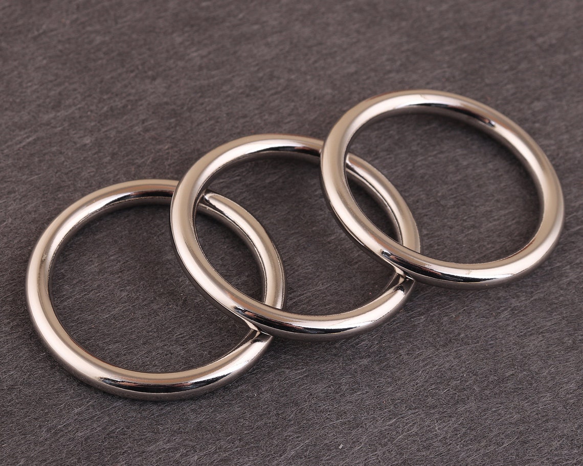Metal O Rings 30mm Purse Ring Round Rings Gold O Ring Gunmetal - Etsy