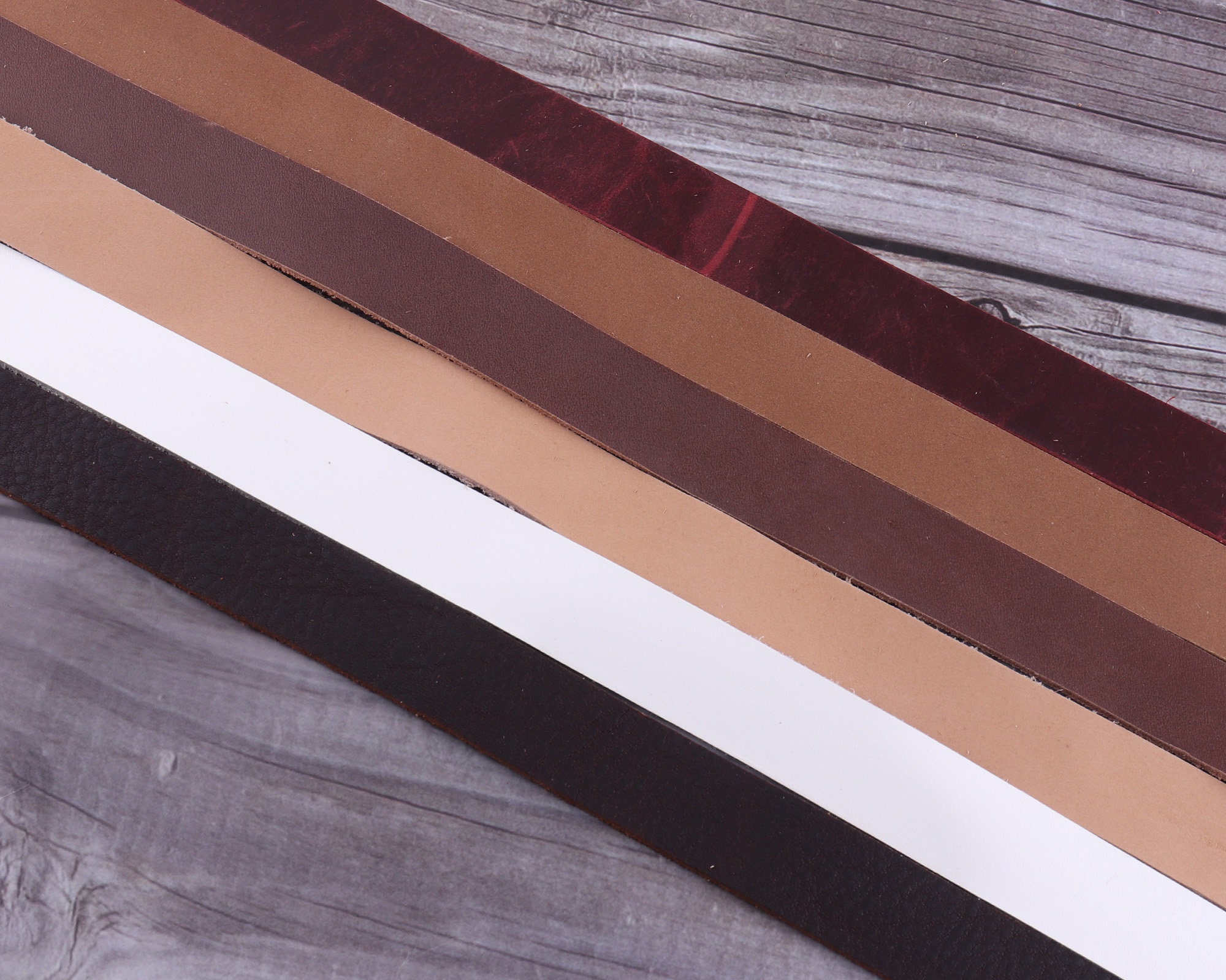 3/4 inch wide Leather purse strap genuine long leather | Etsy