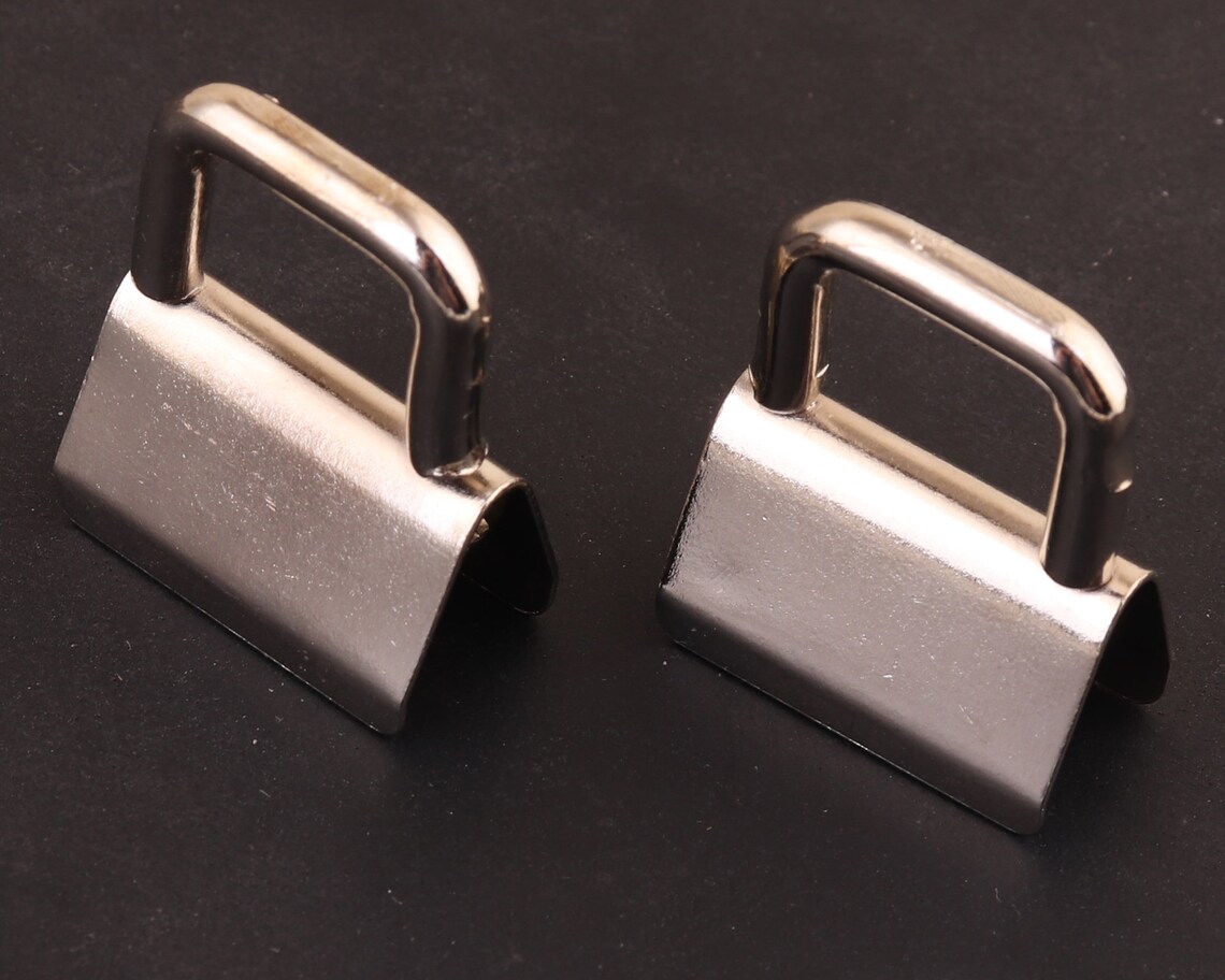 1inch25mmsilver Key Fob Hardware Key Chain Ribbon Key Fobs - Etsy