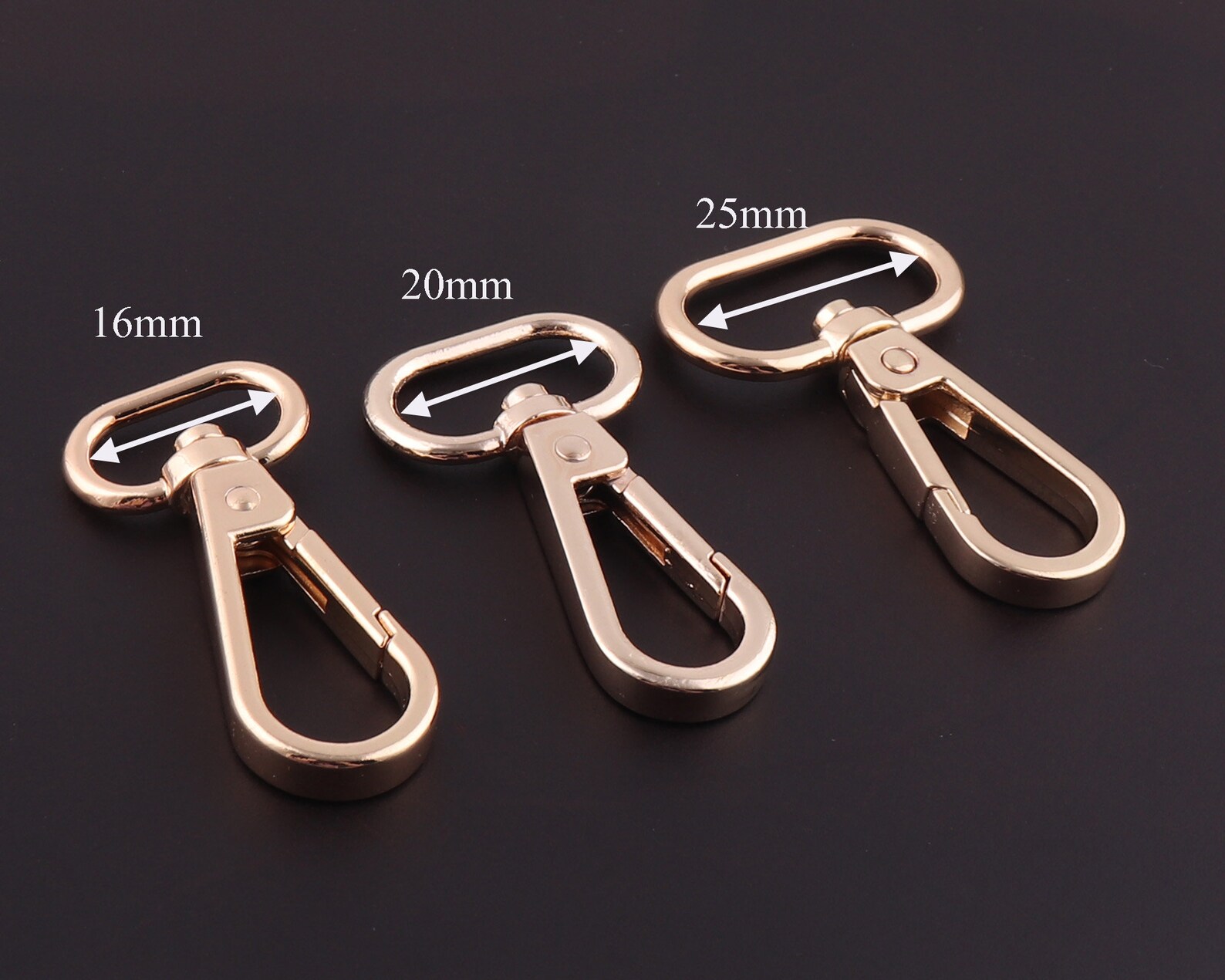 Light Gold Swivel Hook Metal Swivel Clasps Purse Clasp Swivel - Etsy