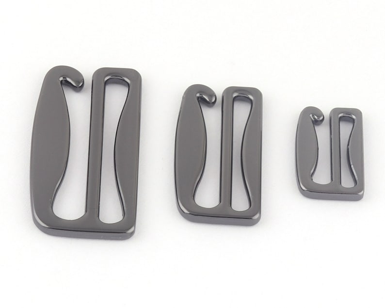 18-38mm Gunmetal Metal Adjustable G Hook Bra Strap Slide Hook | Etsy