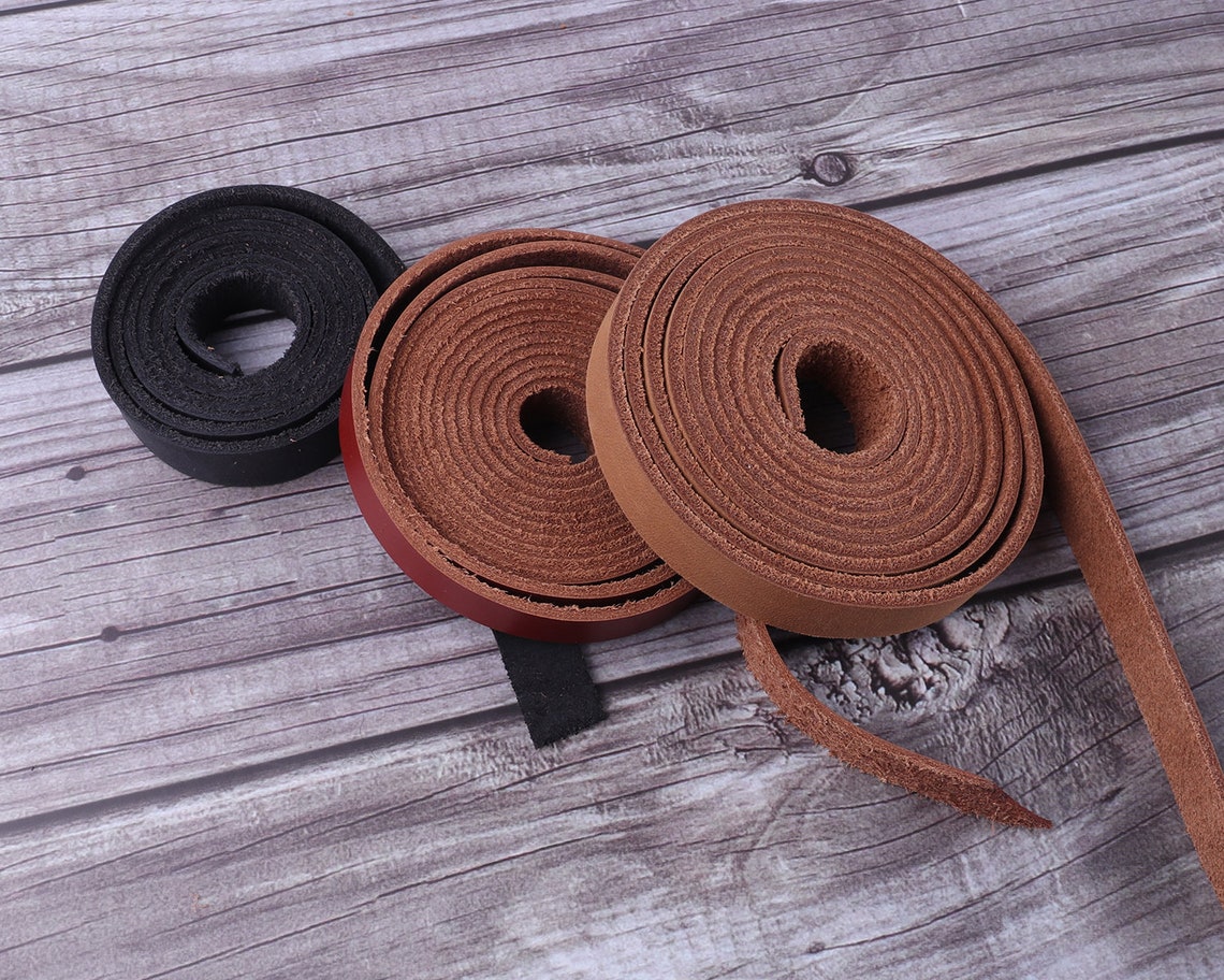 5/8 Inches Genuine Leather Straps/ Lace Cordleather for - Etsy
